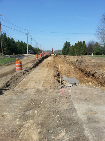 Wolf Paving Municipal Asphalt Paving Project in New Berlin, WI