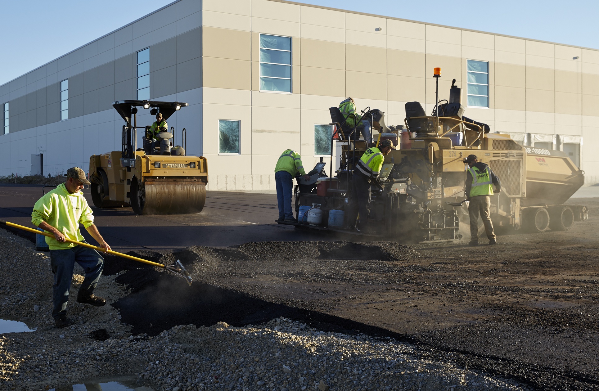 Commercial Asphalt Paving Project Gallery