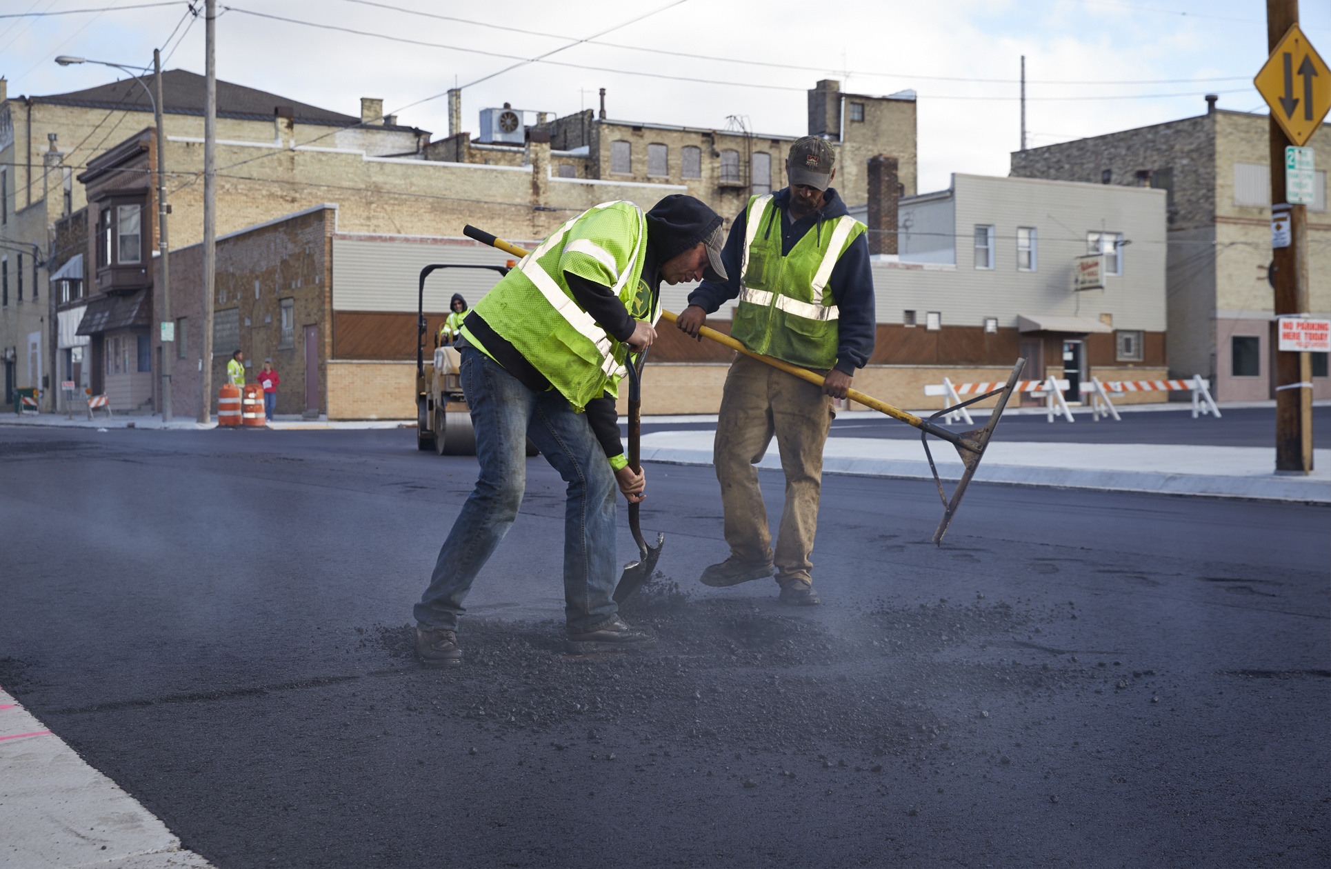 Municipal Asphalt Paving Project Gallery